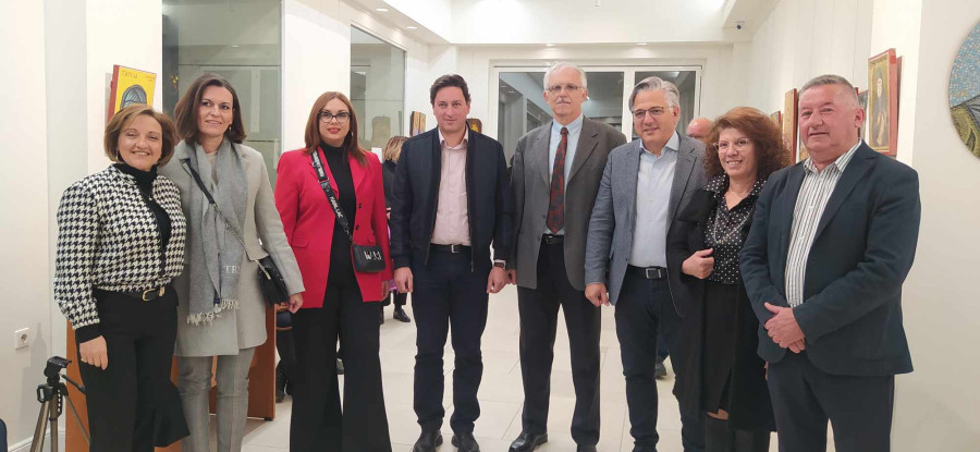 Δήμος Γρεβενών: Εγκαίνια Έκθεσης Αγιογραφίας - Ψηφιδωτού Γιάννη και ...