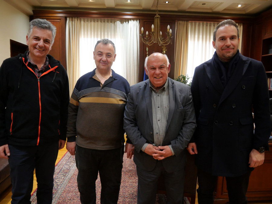 Συνάντηση Δημάρχου Γρεβενών με το προεδρείο του Εμπορικού Συλλόγου ...